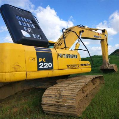 Cina Escavatore cingolato Komatsu PC220-7 usato in buone condizioni con un prezzo incredibile. Track Digger PC210 PC200 PC220 in promozione in vendita