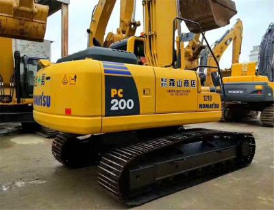 Cina Il Giappone ha fabbricato KOMATSU che PC200-8 ha utilizzato l'escavatore da vendere lo zappatore dell'escavatore PC200-6 PC200-7 PC210-7 PC220-6 PC200-8 di KOMATSU in azione sulla promozione in vendita