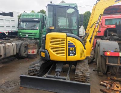 Cina KOMATSU usata Mini Excavator 5tons PC55mr, zappatore della pista di PC56 PC60 PC70 PC78 PC90 PC100 PC120 PC128 PC130 PC138 PC160 PC200 PC210 PC220 PC230 sulla vendita in vendita
