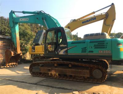 Cina Il Giappone usato ha fabbricato in buone condizioni l'escavatore pesante Kobelco Sk 350 sulla vendita, Kobelco di seconda mano 35 Ton Track Digger Sk 350 in vendita