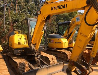 Cina Zappatore originale della pista 55-7 80-7 di Hyundai R60-7 6 Ton Excavator Used Condition Hyundai 6 Ton Crawler Excavator Second Hand Hyundai 60-7 sulla promozione in vendita