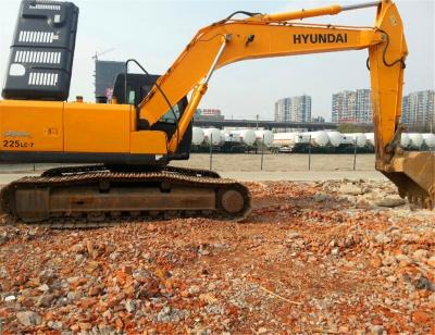 China Gebruikt Hyundai-Graafwerktuig Hyundai r225-7 Graafwerktuigen voor Verkoop, Korea Hyundai r225-7 Spoorgraver voor Verkoop R150LC, R210, R215, R225 Te koop