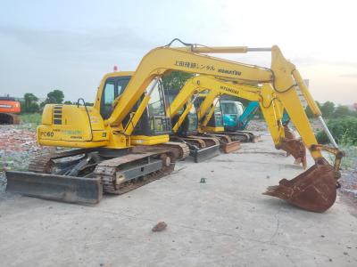 China Gebruikte Mini Hyundai Graafmachine 60-7 te koop Hyundai 55 60 80 Mini Cralwer Digger Gebruikte Hyundai 60-7 Graafmachine te koop Te koop