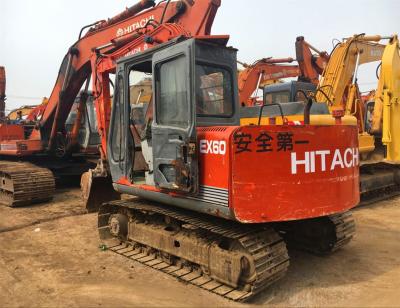 Cina Il Giappone originale ha fabbricato in buone condizioni Hitachi di seconda mano Mini Digger Ex 60, ha utilizzato l'escavatore Hitachi Ex 60, Ex100, Ex100wd Ex120-3 del cingolo sulla promozione in vendita