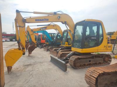 Cina La maggior parte del escavatore utilizzato Komatsu PC60 di alta efficienza per i lavori di costruzione, KOMATSU di seconda mano 6 Ton Hydraulic Mini Digger PC55 PC56 PC60 PC70 PC78 sulla vendita in vendita