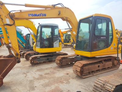 Cina Escavatore superiore PC60-7, buona condizione usata del cingolo di KOMATSU di vendite di KOMATSU Mini Track Digger PC55 PC56 PC60 PC70 PC78 PC100 di prezzo basso con i pezzi di ricambio liberi sulla vendita in vendita