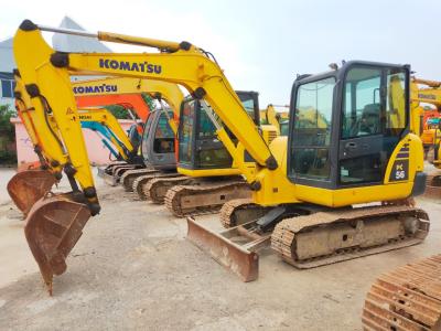 Cina Il Giappone usato ha fatto Mini Digger Komatsu PC56, vendita calda di seconda mano dell'escavatore PC50 PC55 PC56 PC60 PC70 PC78 del cingolo di KOMATSU di alta qualità in vendita