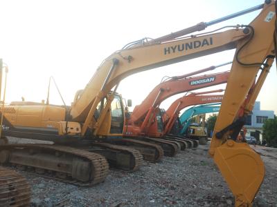 中国 すばらしい性能、中古のヒュンダイR215の掘削機R150 R225 R235 R265トラック坑夫のヒュンダイの使用されたオリジナルの掘削機R215-9販売の1年の保証 販売のため