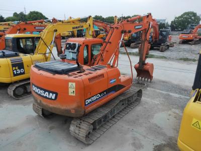 Cina Escavatore medio Doosan usato 15 tonnellate Dh150, escavatore cingolato di seconda mano Doosan Dh150 Dh200 Dh225 Dh300 in promozione Pezzi di ricambio gratuiti in vendita