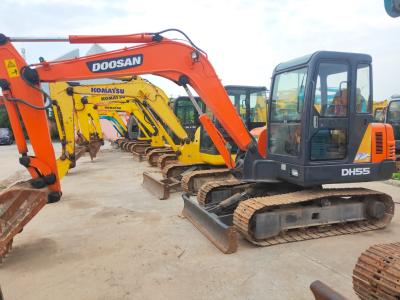 China                  Origin South Korea Mini Excavator Doosan Dh55, Used Doosan Good Condition Hydraulic Crawler Digger Dh55 Dh60 Dh80              for sale