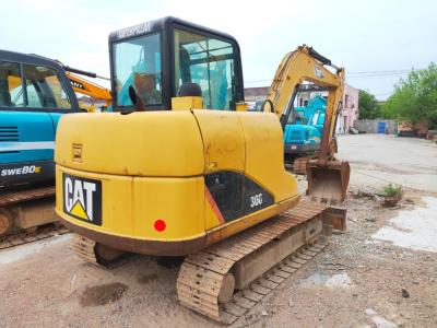 China Venta caliente usada Cat Mini Excavator 306 de alta calidad, 6 japoneses indirectamente originales Ton Track Digger Caterpillar 302 303 305 306 307 308 312 313 314 en venta