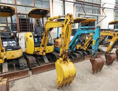 China Gebruikt KOMATSU 2 Ton Crawler Digger PC20 op Bevordering, Tweede Handoorsprong Japan Mini Excavator Komatsu PC18 PC20 PC30 PC35 PC50 PC55 voor Verkoop Te koop