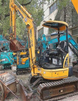 China Gebruikt Rubberspoor Mini Digger Komatsu PC35, Tweede Hand KOMATSU 3,5 het Hete Verkopen van Ton Crawler Excavator PC20 PC30 PC35 Cp50 PC55 Te koop