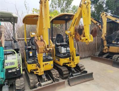 China Gebruikte mooie Komatsu mini-graafmachine PC18mr, tweedehands Japanse 1,8 ton rubberen rupsgraafmachine Komatsu PC18 PC20 PC30 PC35 PC50 PC55 Hot Sale Te koop