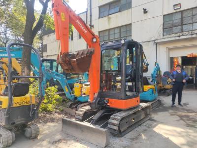 Cina L'origine 100% Giappone ha usato Hitachi Mini Crawler Digger Zx 30u, 3 giapponesi di seconda mano Ton Mini Track Excavator Zx 30u sulla promozione una garanzia da 1 anno in vendita