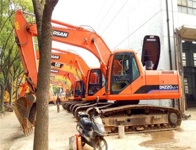 Cina Pista usata Digger Doosan Dh 220LC-7, Daewoo 220, 225 un escavatore di 300 cingoli sulla vendita in vendita