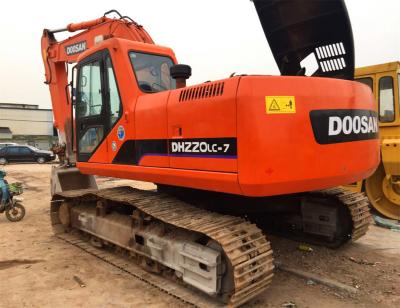 Cina Escavatore idraulico Doosan 200 da 22 tonnellate, scavatrice cingolata Doosan Dh220LC-7 vendita calda in vendita