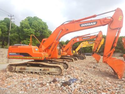 Cina Escavatore utilizzato Dh 220LC-7, zappatore idraulico della Corea Doosan della pista di Doosan 220 in vendita