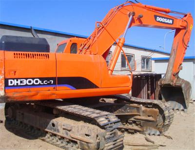 Cina Buona condizione idraulica usata di Dh 300 dell'escavatore del cingolo di Doosan 30t in vendita