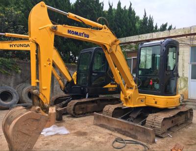 Cina Di seconda mano 5,5 vendita calda dello zappatore PC55 di Ton Excavator Komatsu MIDI in vendita