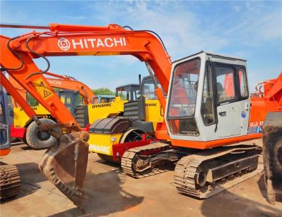 Cina Mini escavatore Hitachi Ex60 di seconda mano in buone condizioni, escavatore cingolato usato Hitachi Ex60 Zx60 in promozione in vendita