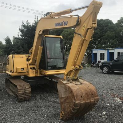 中国 使用された元の小松昇進、中古で6トンのミディのクローラー掘削機の小松PC60の熱い販売の6つのトン小型トラック坑夫PC60低い時間の良質 販売のため