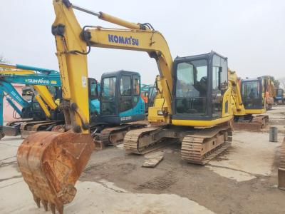China Used Komatsu 7 Ton MIDI Excavator PC70-8 with LCD Dashboard Secondhand Original Hydraulic Track Digger Komatsu PC70-8 on Promotion for sale