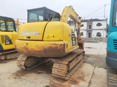 China Used Komatsu 7 Ton MIDI Excavator PC70-8 with LCD Dashboard Secondhand Original Hydraulic Track Digger Komatsu PC70-8 on Promotion for sale