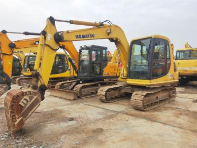 Китай 100% первоначальное используемое KOMATSU экскаватор PC60-7 MIDI 6 тонн, перекупная хорошая качественная гидравлическая мини продажа KOMATSU PC60 PC56 PC70 землекопа следа горячая продается