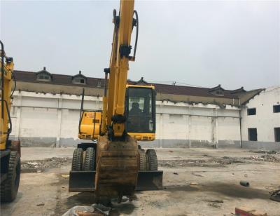 China Originele 15 ton Komatsu mobiele graafmachine Pw150, gebruikte hydraulische wielgraafmachine Komatsu Pw150 goede kwaliteit lage prijs te koop Te koop