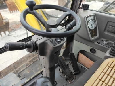 China Gebruikt Zuidkoreaans Hydraulisch Mini Mobile Excavator r60w-7 Goedkope Prijs, Tweedehandse 100% Originele 6 Ton Wheel Digger Hyundai r60w-7 Hete Verkoop Te koop