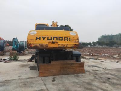 China Gebruikte Originele Hyudani 20 Ton Wheel Excavator R200W, Hoogte - Lage Prijs van Hyundai R200 van het kwaliteits de Koreaanse Mobiele Graafwerktuig in Voorraad Te koop