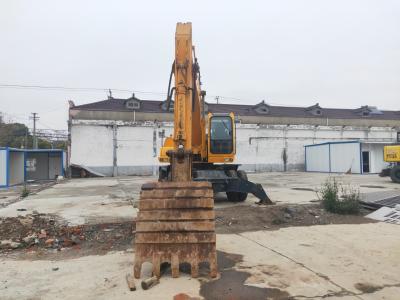 China Gebruikt het Wielgraafwerktuig Original Paint van Hyundai R200W voor Verkoop, Tweedehands Hyundai 20 de Prachtige Voorwaarde van Ton Hydraulic Mobile Excavator R200W Te koop