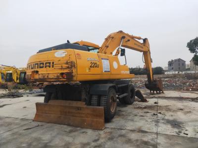 China Gebruikt het Wielgraafwerktuig Original Paint van Hyundai R200W voor Verkoop, Tweedehands Hyundai 20 de Prachtige Voorwaarde van Ton Hydraulic Mobile Excavator R200W Te koop