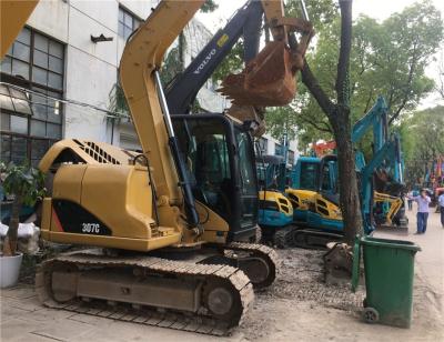 China Het gebruikte Graafwerktuig 307c van Kattenmidi maakte in Japan voor Verkoop, Tweedehandse 7 Ton Track Digger Caterpillar 307 Lage Prijs 306 308 met 1 Jaargarantie het Hete Verkopen Te koop