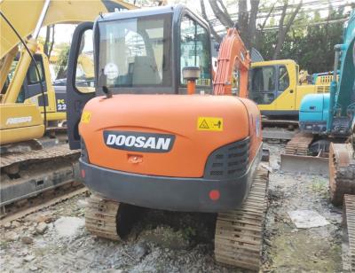 China 6 Ton Mini Gebruikte Graafmachine Machine Doosan Dh60 Hydraulische Spoorgraafmachine Dh55 Te koop