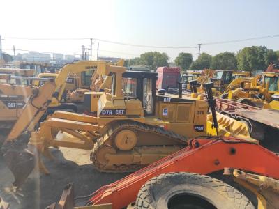 Cina Alto efficace gatto D7r sulla vendita, bulldozer originali utilizzati del bulldozer di nuova manutenzione del trattore a cingoli di Caterpillar D7 D7r in azione in vendita