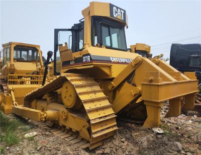 Cina Gatto usato D7r Bulldzoer con Nizza il telaio, alto efficace trattore a cingoli di seconda mano di Caterpillar D7r D6r D7 sulla promozione in vendita