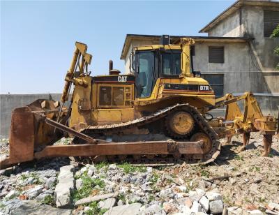 Cina Bulldozer originale del gatto D7r della pittura, utilizzato 28 bulldozer di Ton Caterpillar Crawler Tractor D7r D6r D7 da vendere in vendita