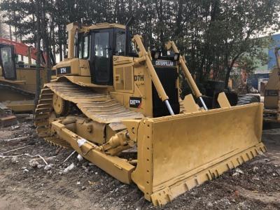 China Trator de esteira rolante original de Caterpillar da escavadora do pântano do gato D7h de Japão na condição de trabalho perfeita com preço razoável. Gato D5g, D5h. D5m. D6g estão na venda. à venda