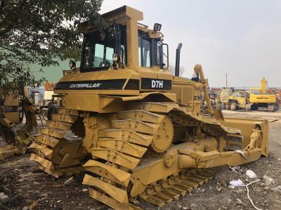 中国 適正価格の完全な働く状態の元の日本猫D7hの泥地のブルドーザーの幼虫のクローラー トラクター。猫D5g、D5h。D5m.D6gは販売にある。 販売のため