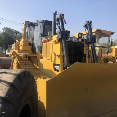 China Trator de esteira rolante original de Caterpillar da escavadora do gato D7h de Japão na condição de trabalho perfeita com preço de surpresa. Gato D5g, D5h. D5m. D6g estão na venda. à venda