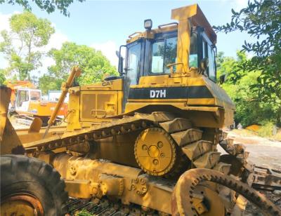 中国 素晴らしいパフォーマンスの Cat D7h ブルドーザー在庫あり、中古低価格 Caterpillar Carwler トラクター D7h D6h 販売 販売のため