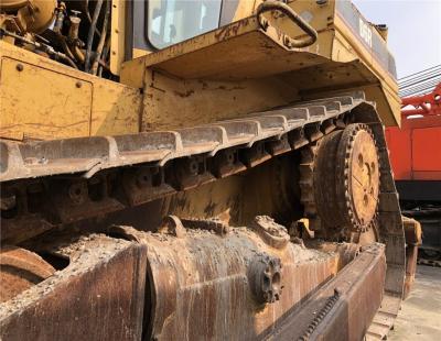 Cina Cat Bulldozer usata D6r con lo scarificatore sulla vendita, bulldozer di seconda mano del trattore a cingoli di Caterpillar D6r D7r in buone condizioni in vendita