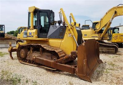 China Bulldozer de esteira Komatsu D65ex usado de 20 toneladas, trator de esteiras original de alta qualidade Komatsu D65 D85 D155 em promoção à venda