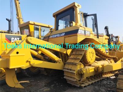 中国 使用された良質の道路工事モーター グレーダー猫D7hの1つの年の保証と自由な予備品との昇進の幼虫の有効なブルドーザーD7h。 販売のため