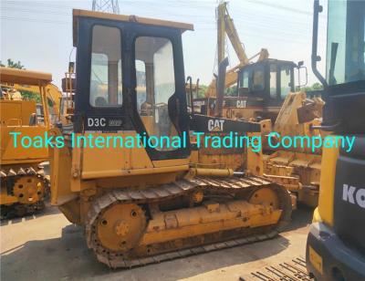 Cina Mini D3c bulldozer utilizzato di Caterpillar nella condizione di lavoro formidabile con il prezzo ragionevole. Gatto di seconda mano D3c, D3g, bulldozer di D4c sulla vendita più una garanzia di anno. in vendita