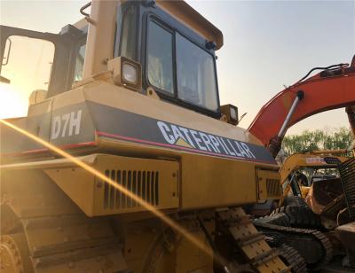 Cina Il ribasso dei prezzi Cat Crawler Bulldozer D7h, ha usato Cat Dozer D7h, D7r, vendita calda di D6r in vendita