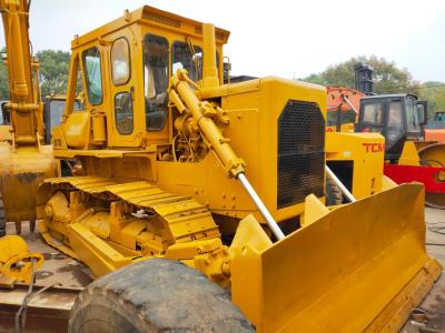 Cina Bellissimo bulldozer forestale Caterpillar D7g usato con verricello, trattore cingolato per gatti in buone condizioni D7g D6d in vendita