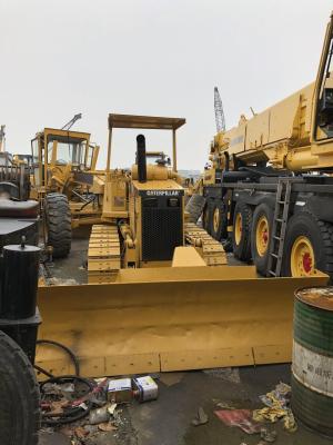 Cina Bulldozer utilizzato D3c, vendita calda di seconda mano del cingolo di Caterpillar della lama di 6 modi del bulldozer D3c D4c della pista in vendita